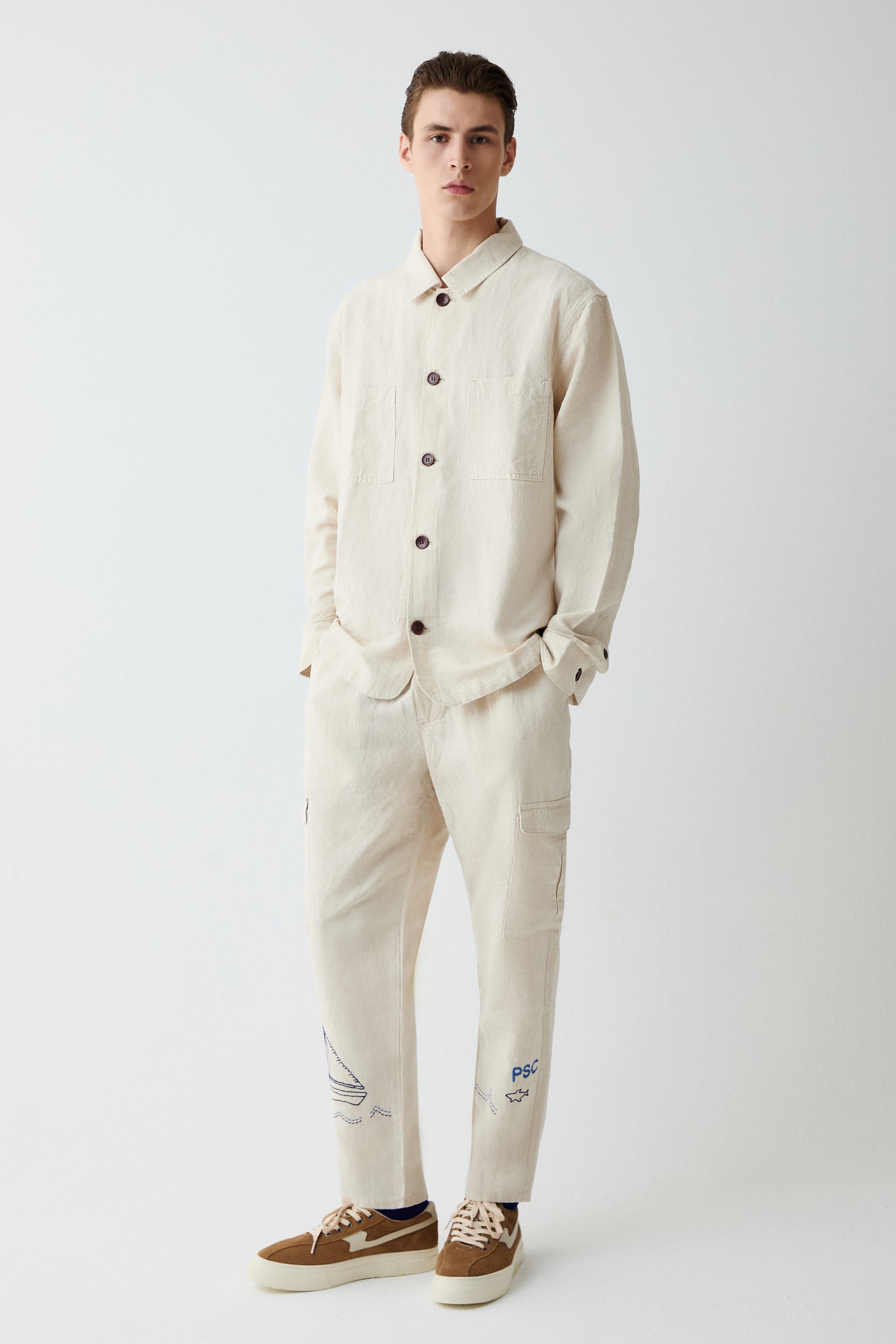 Linen Blend Trousers – PSC